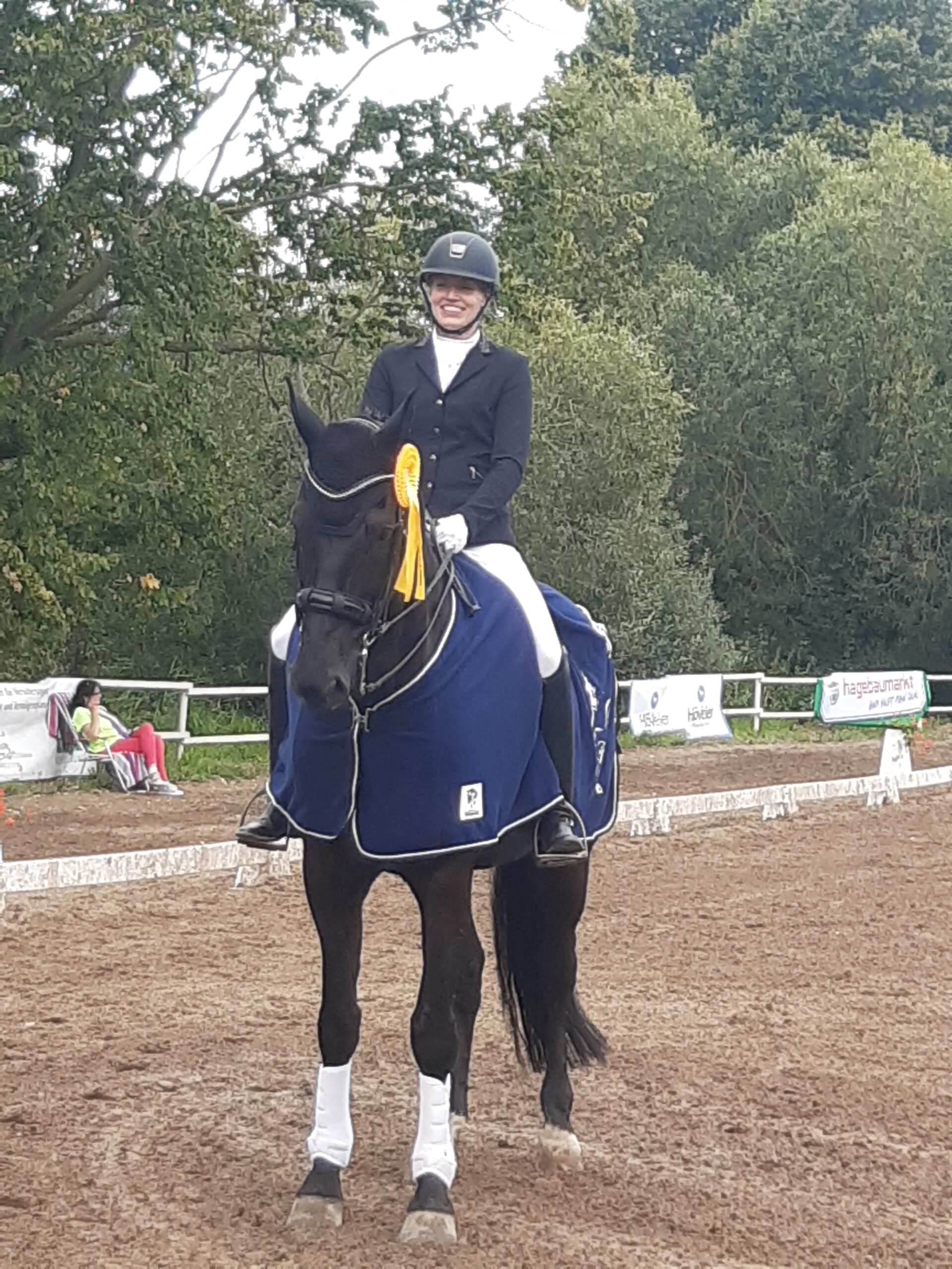 Kati Spierling Qualifikationssiegerin der Femfert Dressage Trophy ...