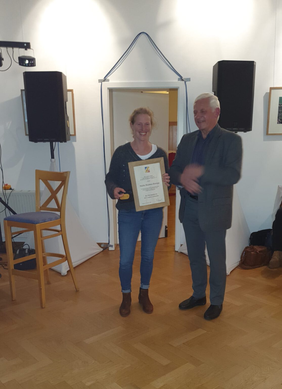 Malin Hotopp-Hansen mit Sportehrenplakette geehrt – Sportverband